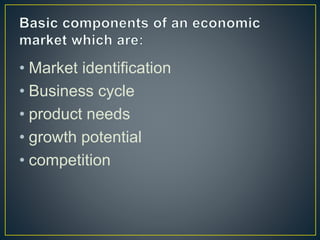 Market demand analysis | PPTX