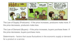 Market Determinants (Lecture) | PPTX