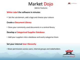 Market Dojo - An Overview | PPTX