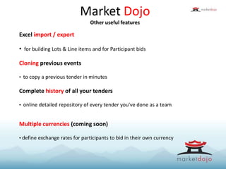 Market Dojo - An Overview | PPTX