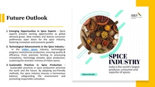 Market Dynamics - Trends and Challenges in Indian Spice Exports | PPTX