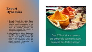 Market Dynamics - Trends and Challenges in Indian Spice Exports | PPTX