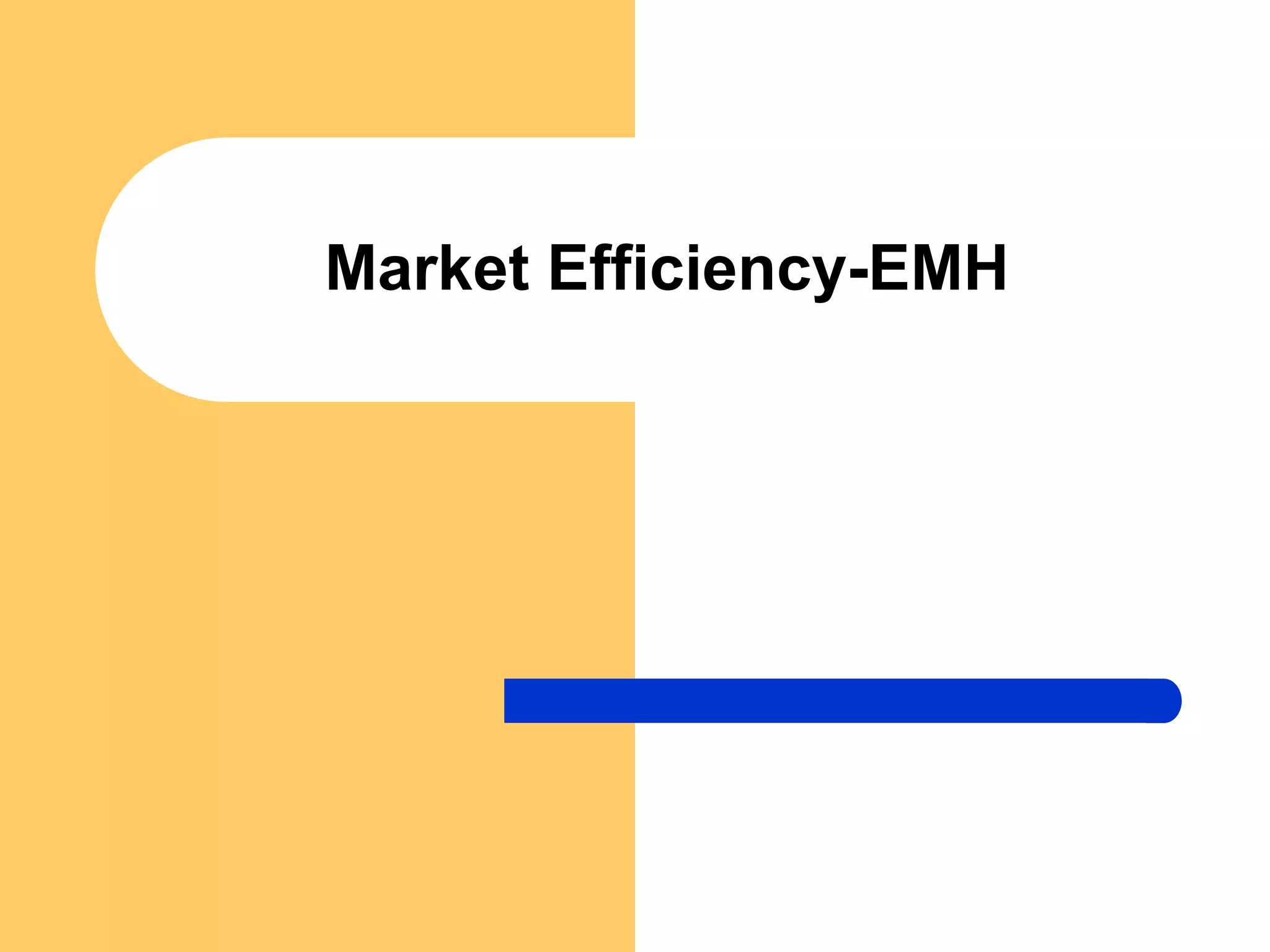 Market Efficiency.ppt