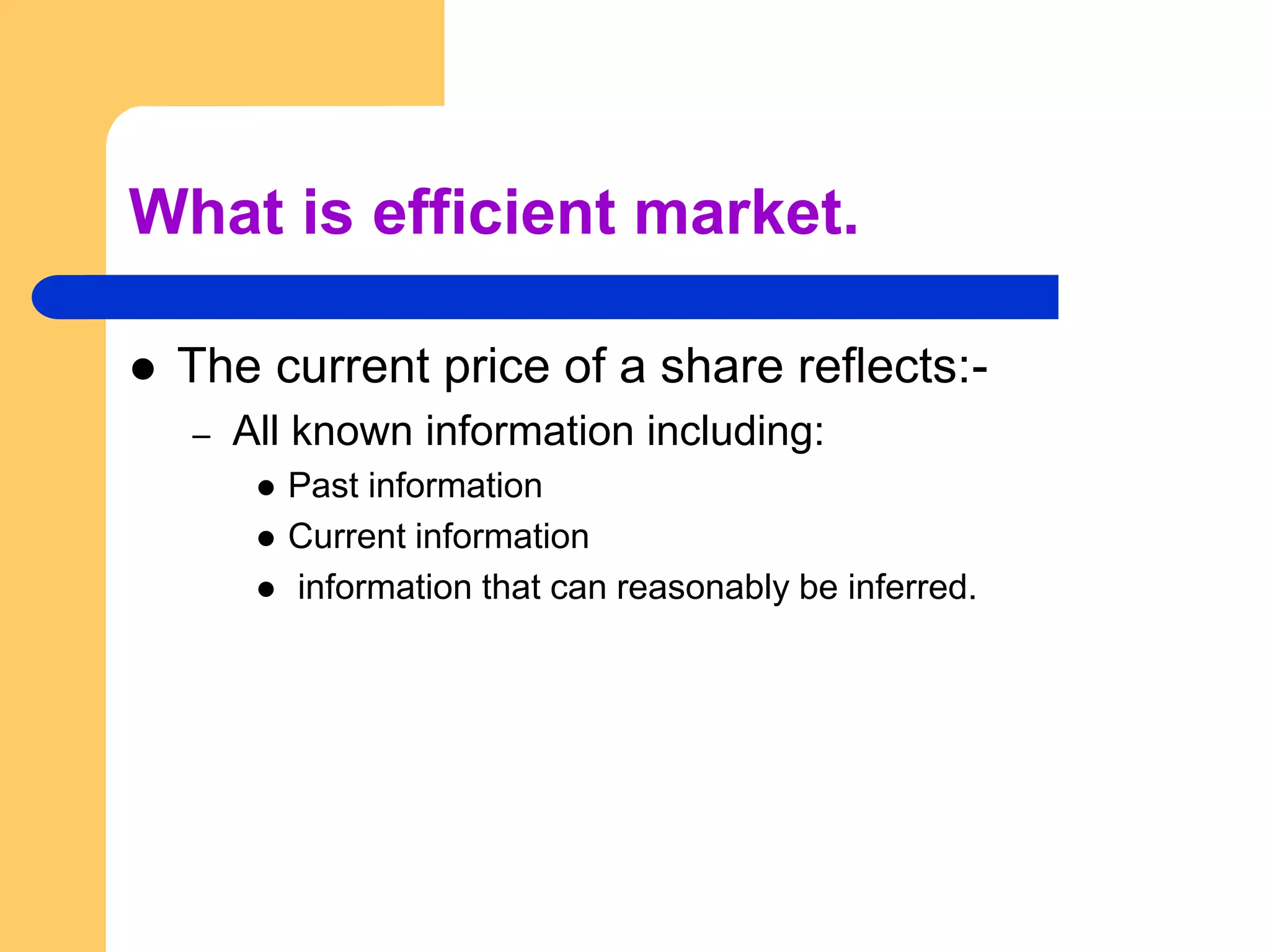 Market Efficiency.ppt