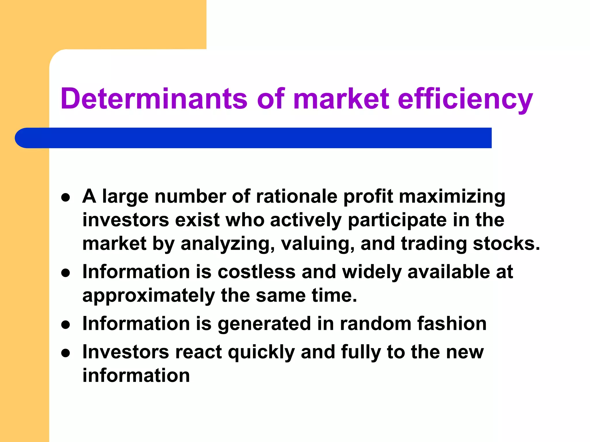 Market Efficiency.ppt