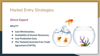 foreign market entry plan | PPTX