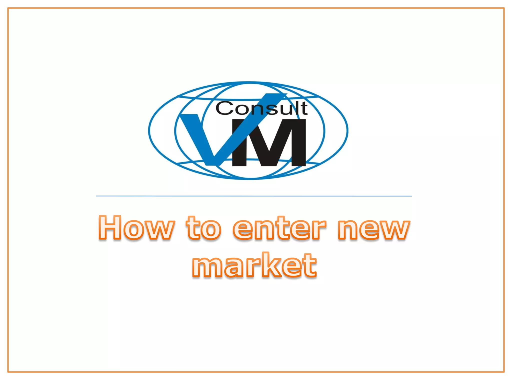 How to enter new market | PDF