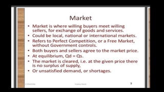Market equilibrium | PPT