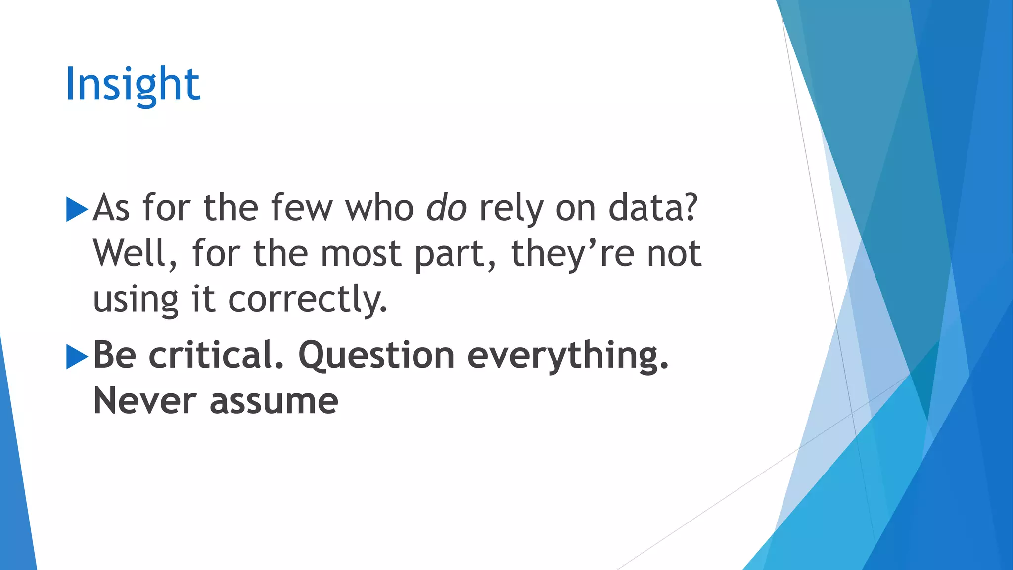 Marketers flunk the big data test | PPT