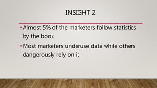 Marketers flunk the big data test | PPT