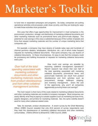 Marketers Toolkit | PDF