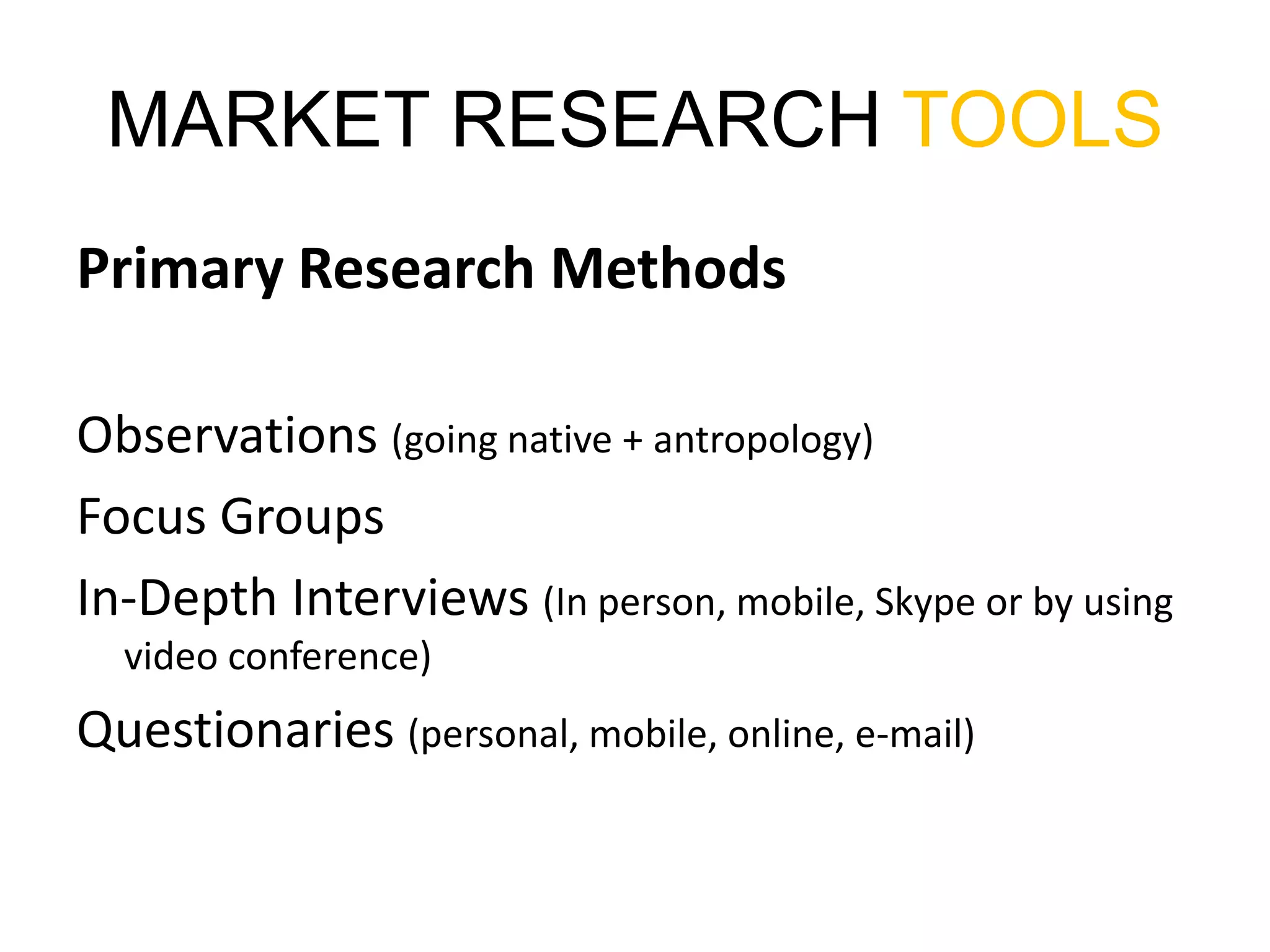 Market estimation | PPT