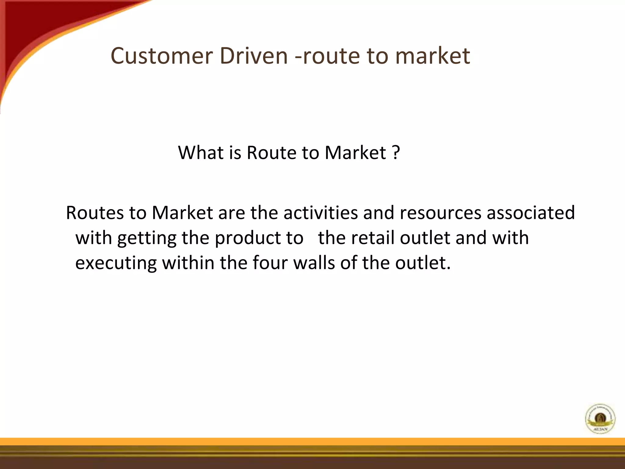 Market execution fmcg | PPTX