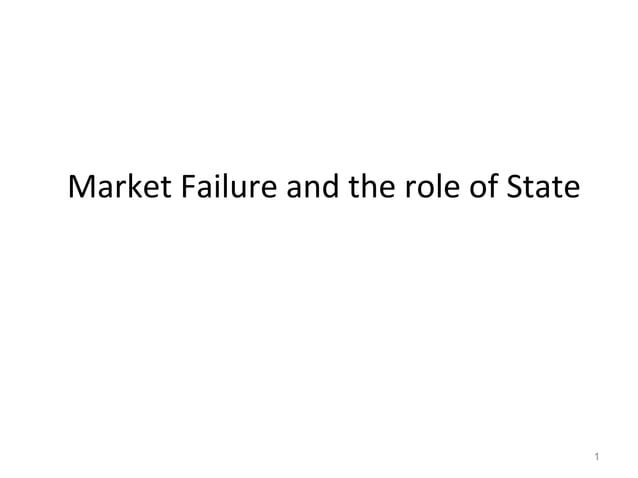 Market Failure | PPT
