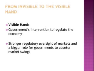 Market failureand the invisible hand | PPTX