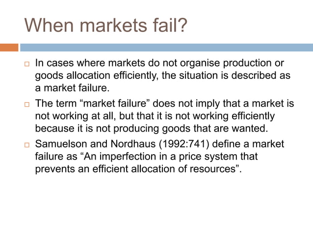 Market failure | PPTX