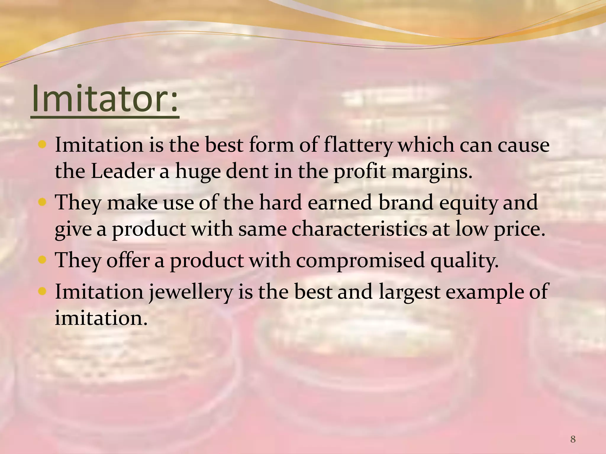 Market follower strategy ppt | PPTX