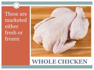 Market forms of Poultry | PPTX
