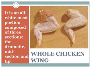 Market forms of Poultry | PPTX