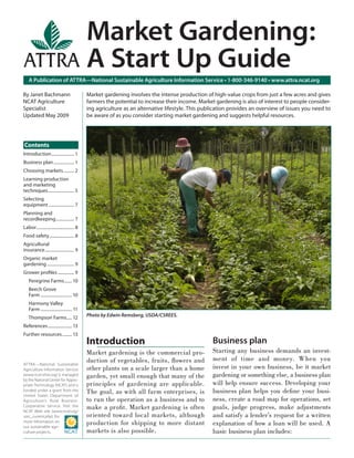 Market Gardening: A Start-up Guide | PDF