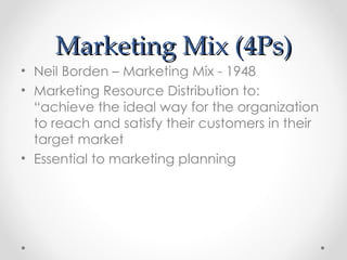 Marketing for Entrepreneurs | PPT