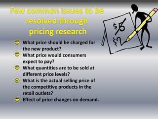 Price Research | PPTX