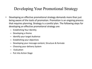 Wall Promotional Strategies | PPTX