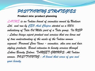 cosmetics marketing | PPTX