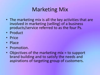 Marketing IGCSE business studies | PPTX