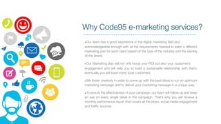 Code95 E-Marketing Services | PPT