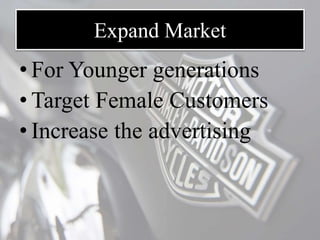Harley Davidson prism and marketing strategies | PPTX