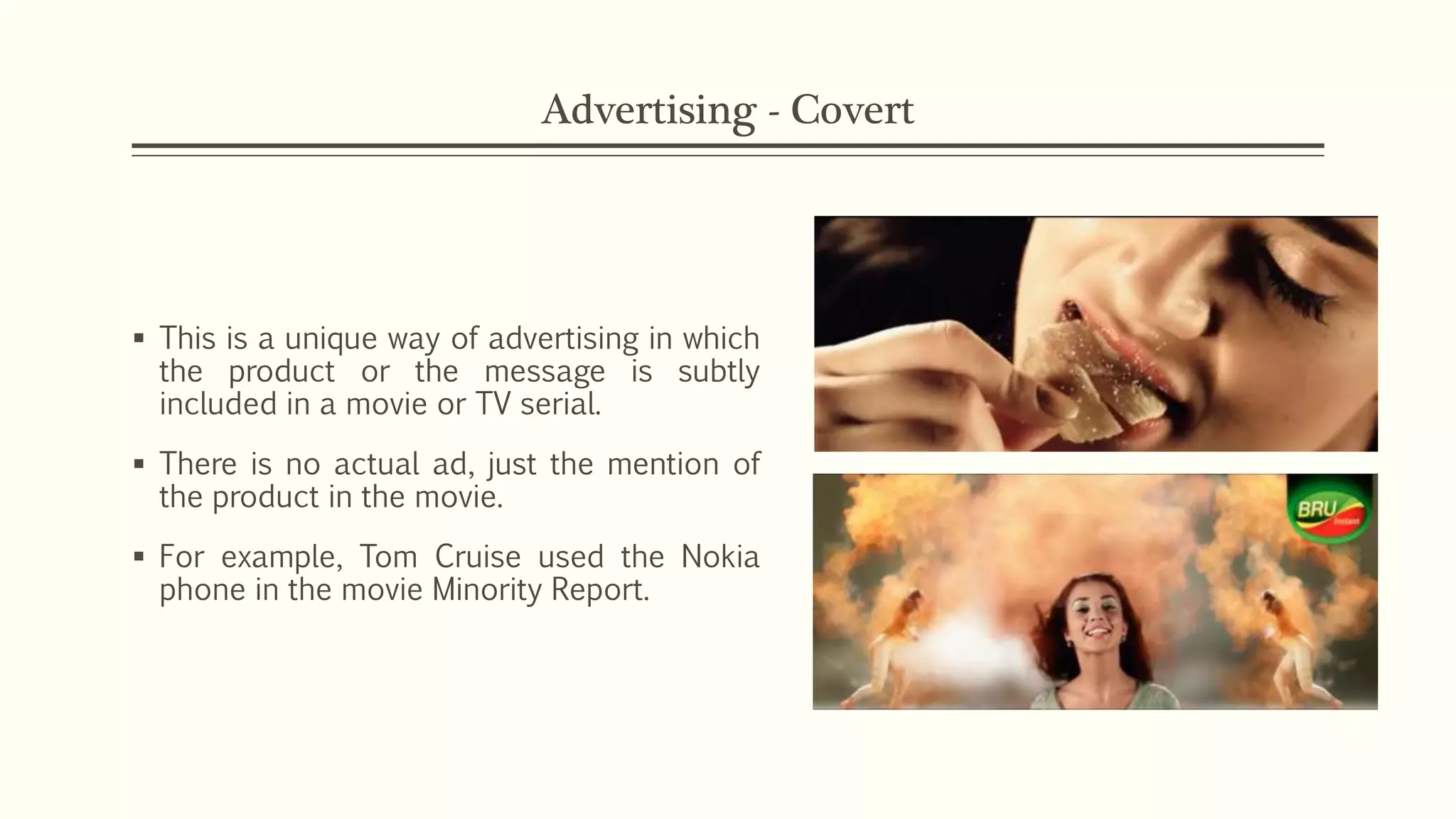 Advertising and its types | PPTX