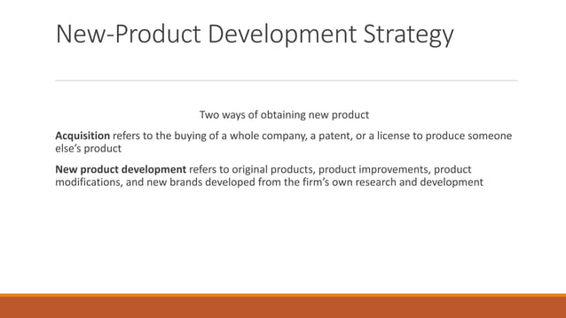 New Product Development and product life cycle | PPTX
