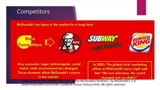 McDonald's Marketing | PPT