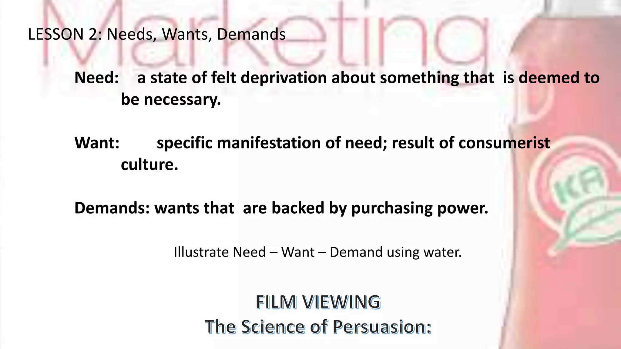 Principles of Marketing | PPTX