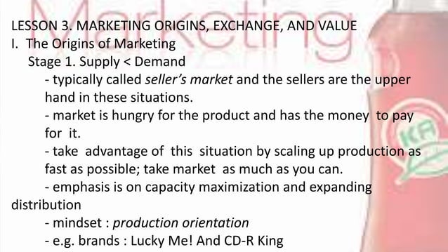 Principles of Marketing | PPT