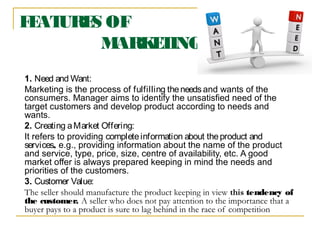 Marketing ( system , elements , features ) | PPT