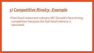 Porte's Five Forces Model | PPT