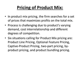 Product mix and branding decisions. | PPTX