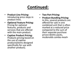 Product mix and branding decisions. | PPTX