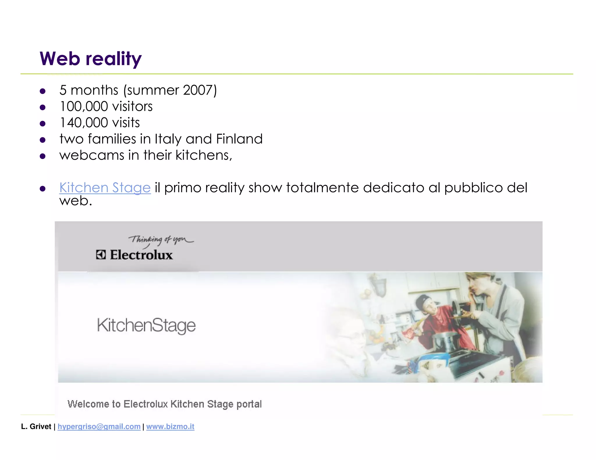 Marketing 2.0: case history | PPT