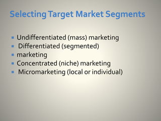 Marketing Segmentation | PPTX