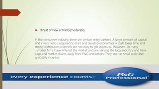 P&G- 5 Forces Analysis | PPT