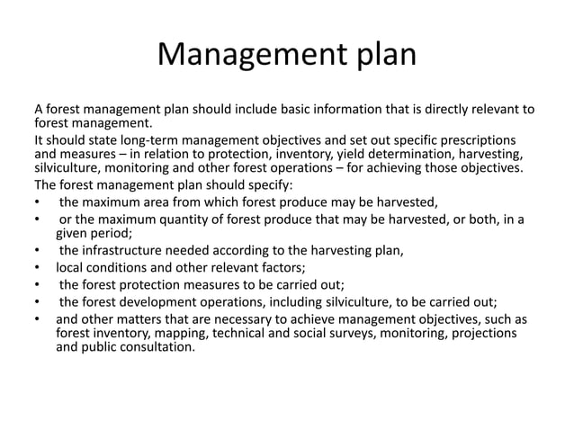 Managing Successful Forest Business | PPTX | Agriculture | Industries