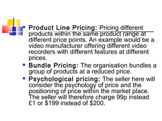 Marketing mix pricing | PPT