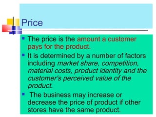 Marketing mix pricing | PPT