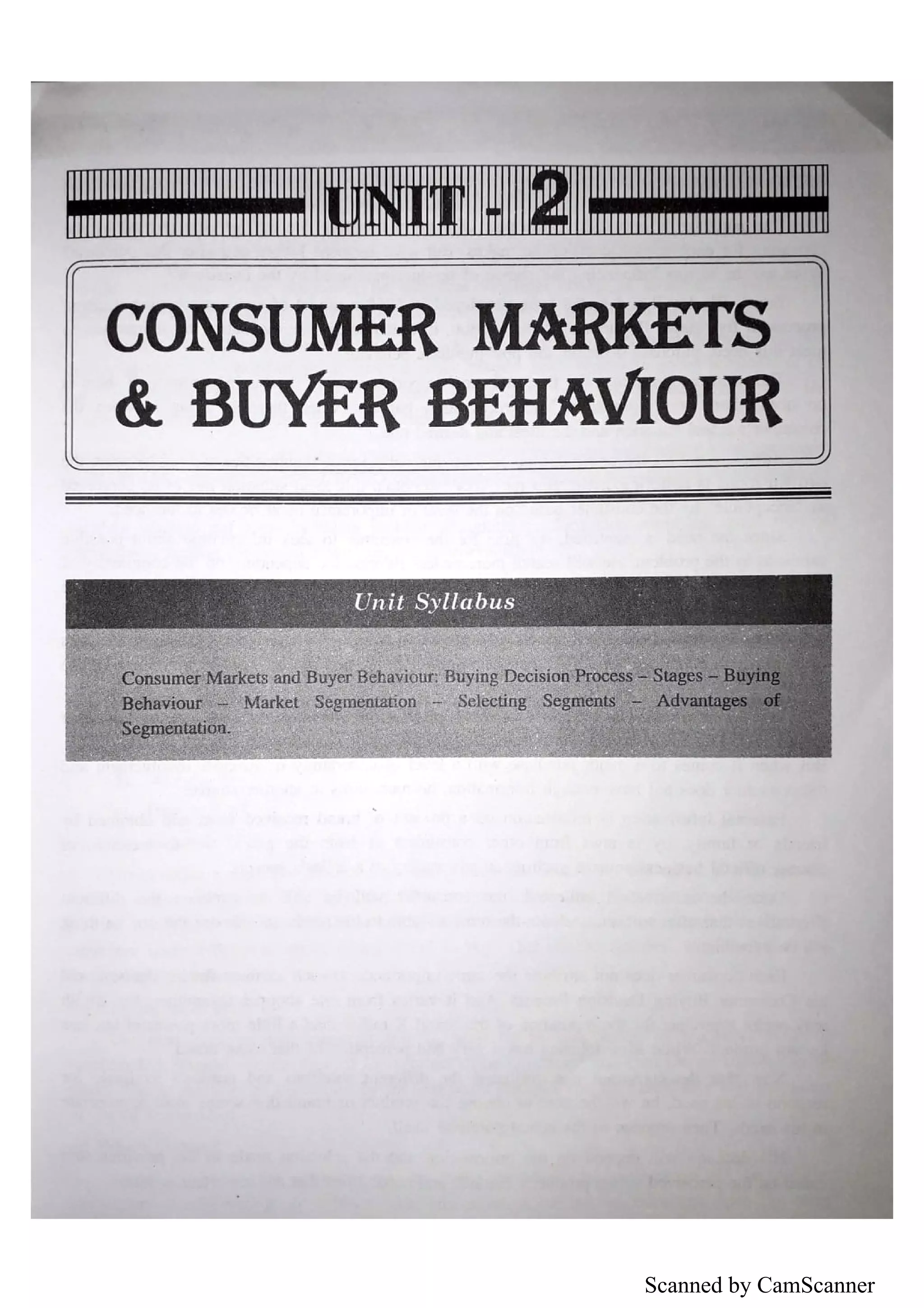 Marketing, 4 ps of marketing, consumer behaviour, market segmentation, product life cycle ...
