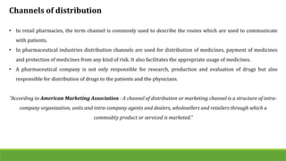 Pharmaceutical marketing channels - selecting appropriate channel of ...