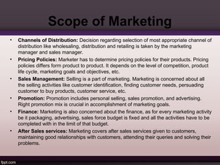 Marketing- nature and scope of marketing.ppt