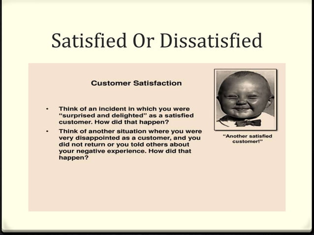 Dissatisfied Customers | PPTX | Retail Industry | Industries
